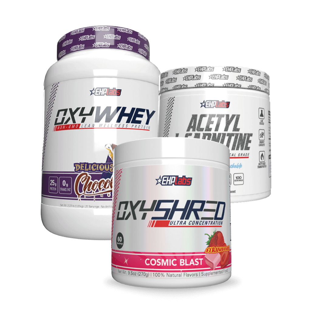 EHP Labs Shred Stack | OxyWhey | OxyShred | Acetyl L-Carnitine | Shred Stack Reviews | Elite Supps