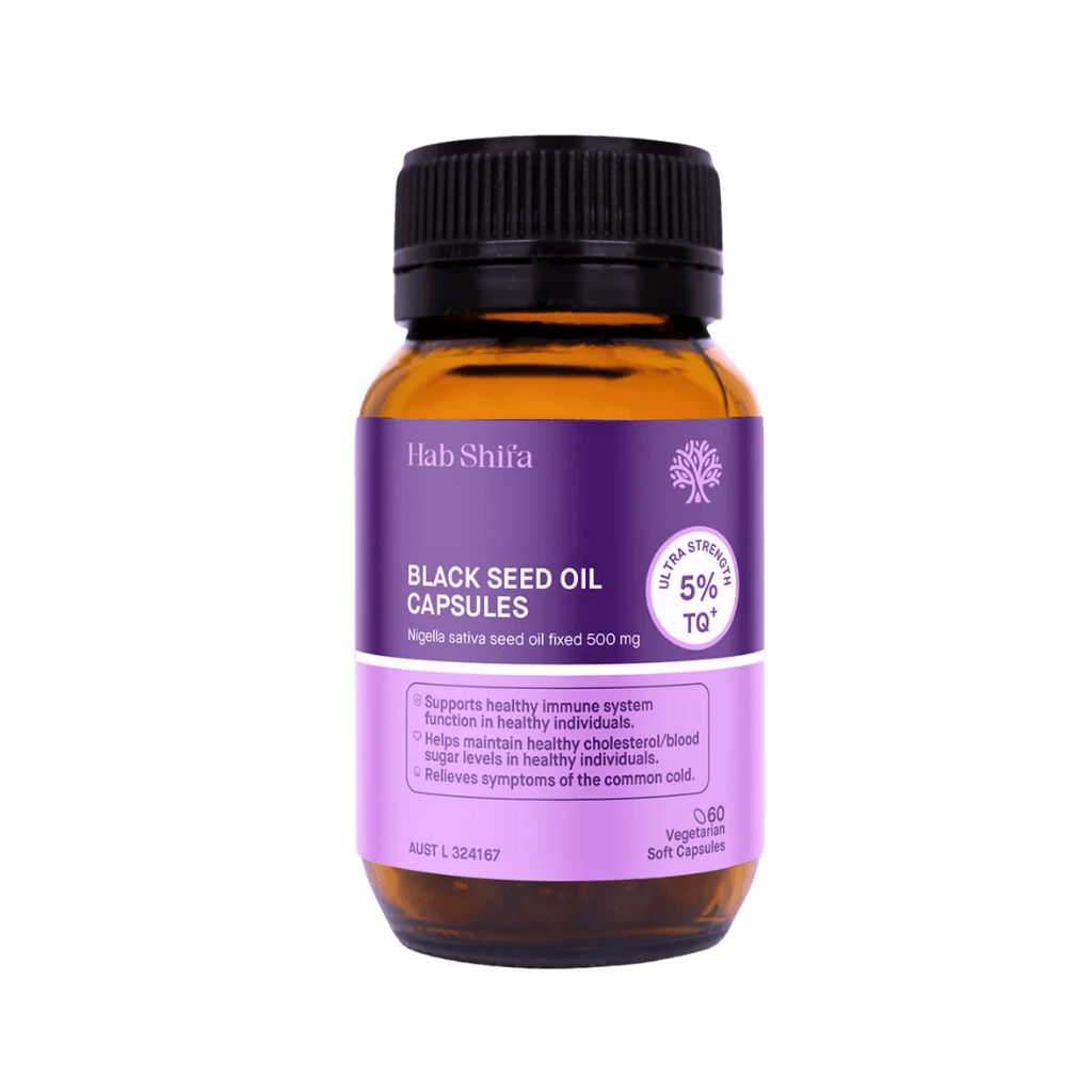 Black Seed Oil Capsules by Hab Shifa | TQ | Ultra Strength | Elite Supps
