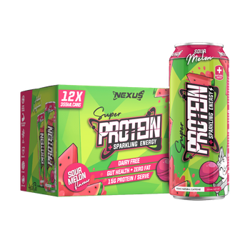 Nexus Super Protein Water RTD | Carbonated | Hydrating | Super Protein ...