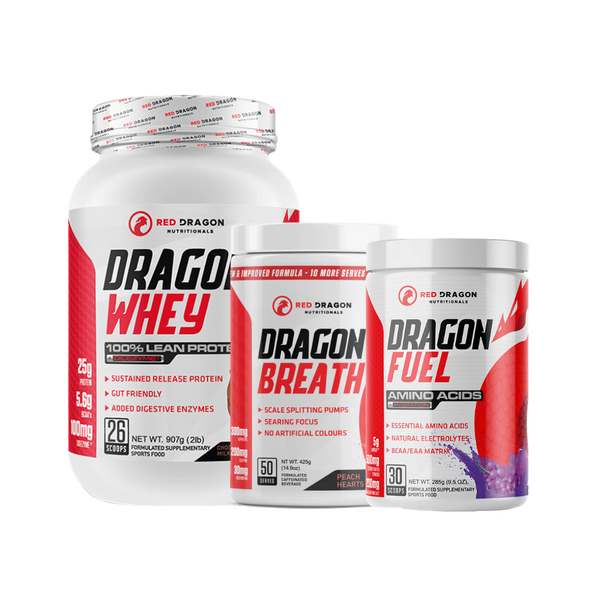 The Ultimate Red Dragon Bundle | Protein | Pre | Amino | The Ultimate ...